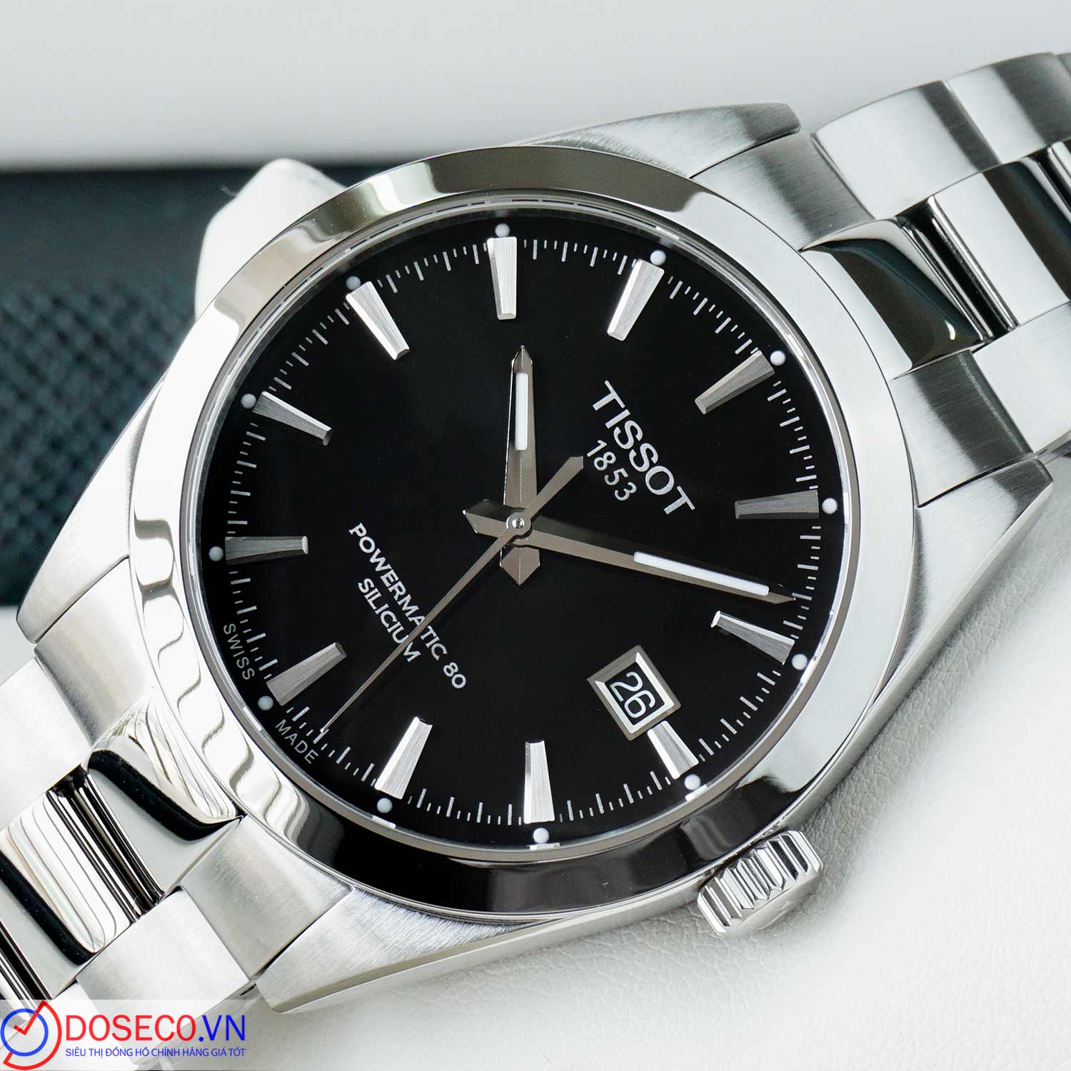 TISSOT GENTLEMAN POWERMATIC 80 SILICIUM T127.407.11.051.00 T1274071105100